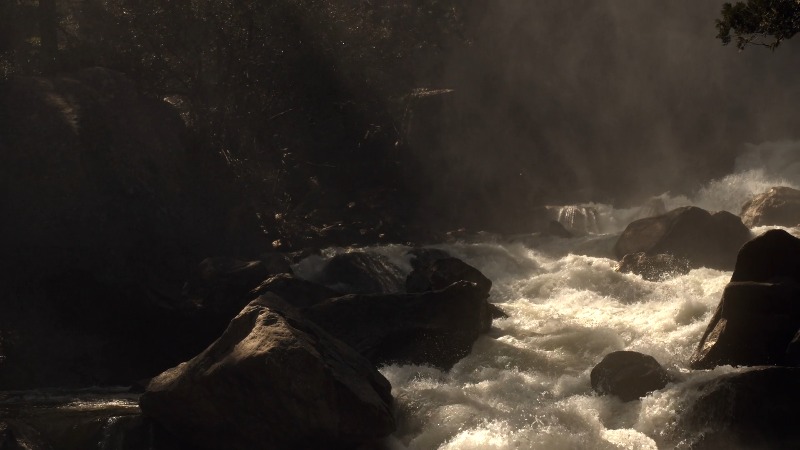 Yosemite, Cinematic, Water Flowing, Rocks by Gundars Magone – Stock ...