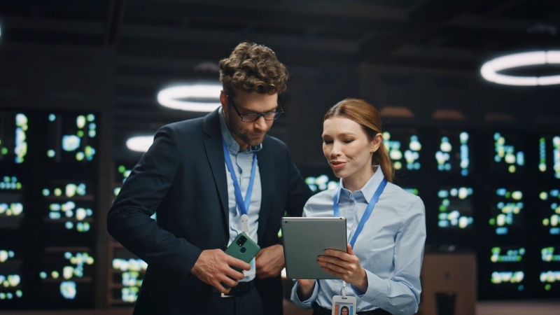 Screens, Co Workers, Secretive, Discussing by Stockbusters – Stock ...