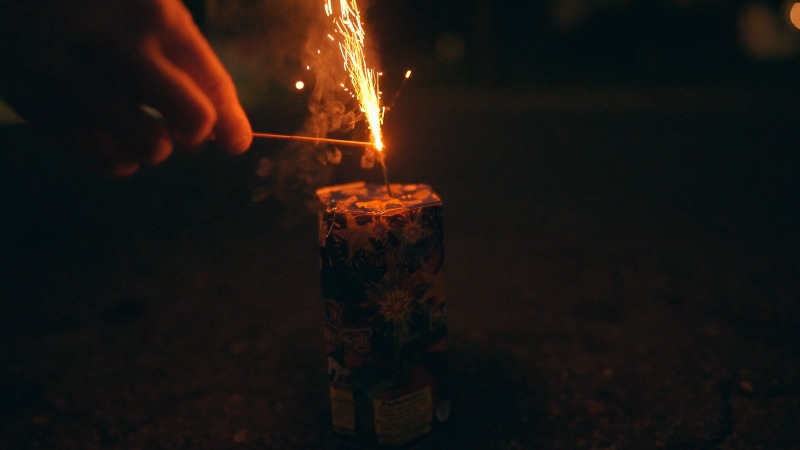 Stick, Firework, Lighting, Hand by Dan Ludeman – Stock Footage | Artlist