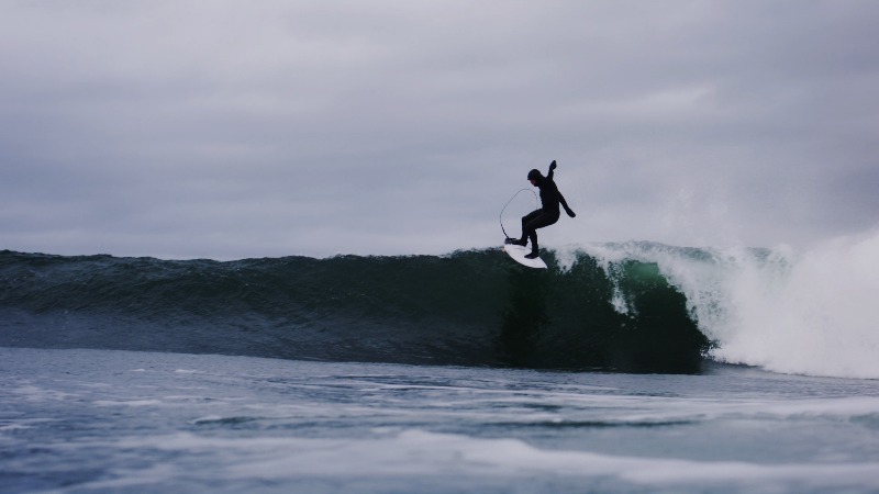 Surf, Dark, Sea, Freezing by Spencer Frost – Stock Footage | Artlist