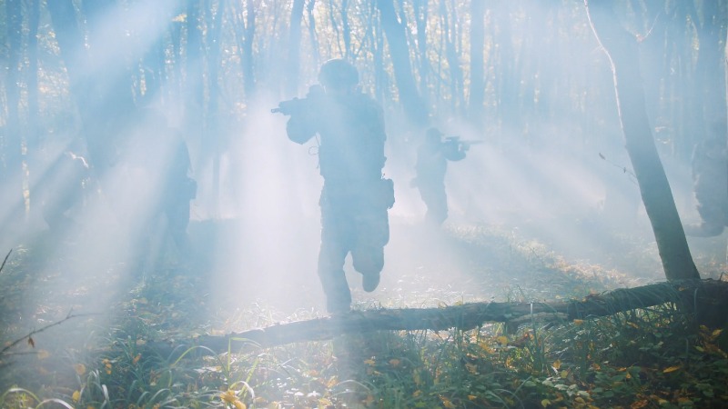 Military, War, Conflict, Forest by Nazarii Ortynskyi – Stock Footage ...
