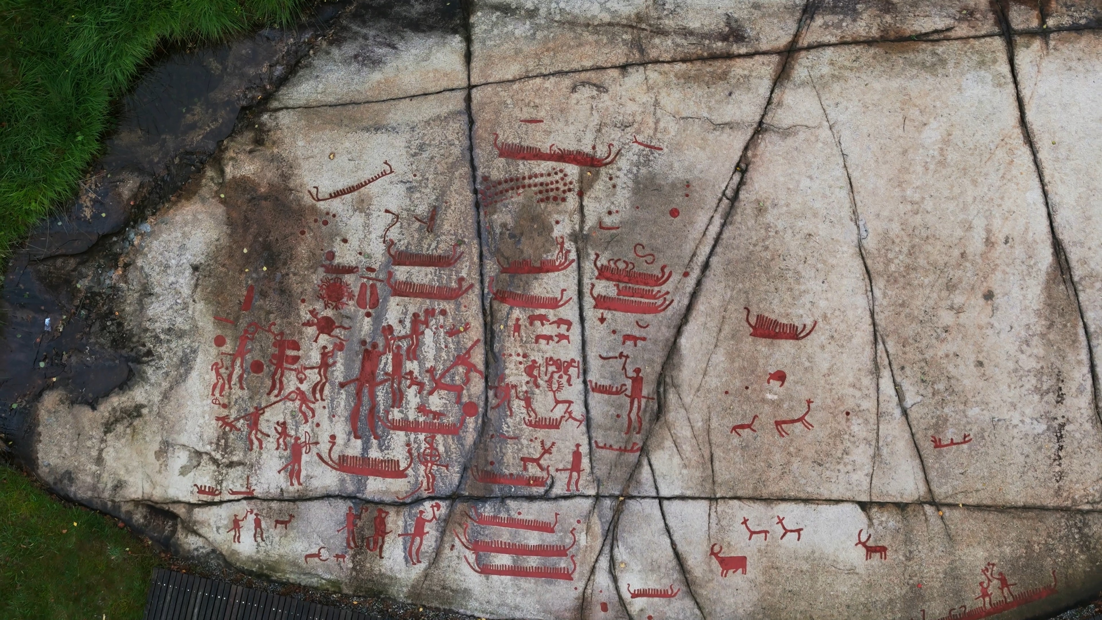 Discover prehistoric-carvings-at-fossum, a story-driven footage | Artlist