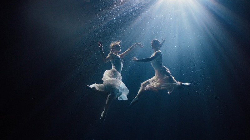 Ballerinas, Underwater, Dancing, Floating by Spencer Frost – Stock ...