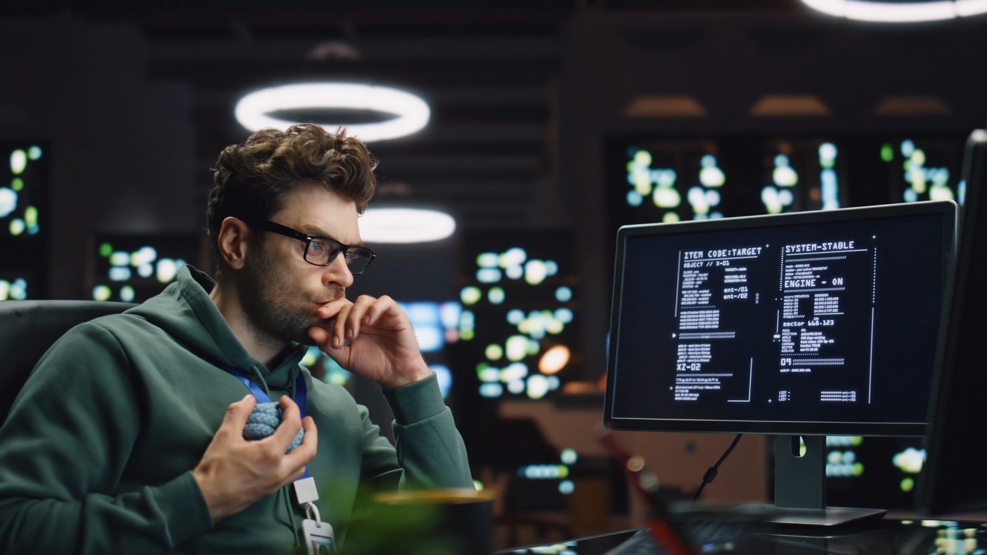 Discover hacker-in-a-data-center, a story-driven footage | Artlist