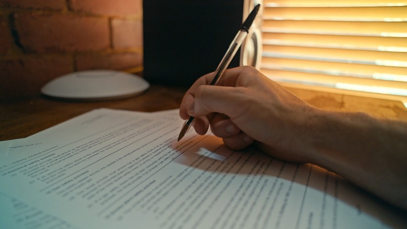 Writing, Documents, Official Papers, Agreement by Nostalgia – Stock ...