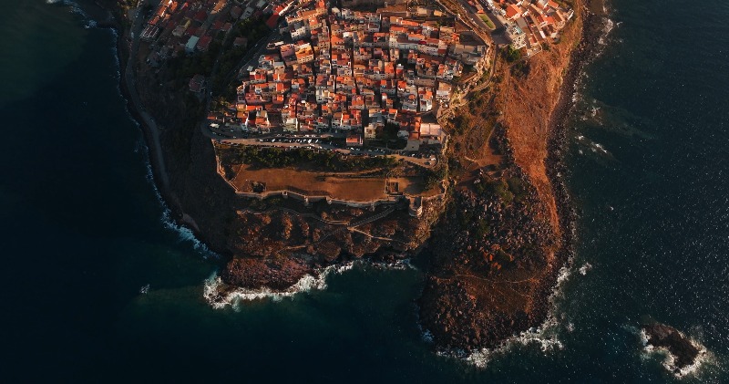 Castelsardo, Italy, Castle, Sardinia by Reinis Kaspars – Stock Footage ...