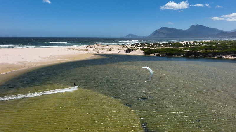 Man, Kiteboarding, Cape Town, Ocean by Edwin Haighton – Stock Footage ...