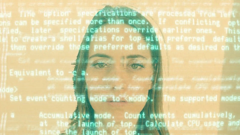 Facial Recognition, Face Scan, Woman, Glitch by Dubassy – Stock Footage ...