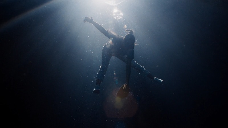 Underwater, Baseball, Player, Floating by Spencer Frost – Stock Footage ...