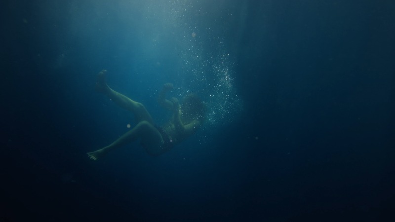 Underwater, Jump, Cliffdiver, Extreme Sports by Luca Amhofer – Stock ...