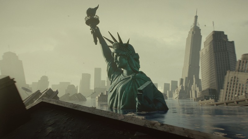 New York, Armageddon, Destruction, Catastrophe by Miguel Rodriguez ...