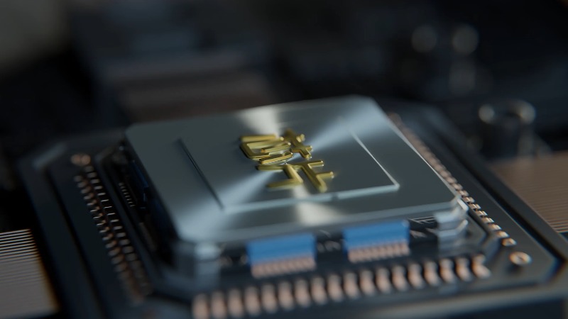 Motherboard, 3d Animated, Glow, Illuminated by Finn Moeller – Stock ...