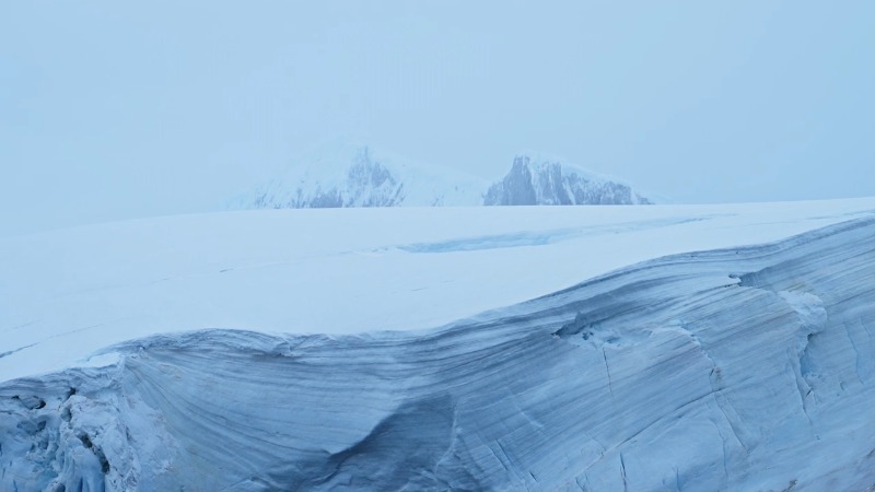 Antarctica, Cliff, Snow, Ripples by Matthew Williams-Ellis – Stock ...