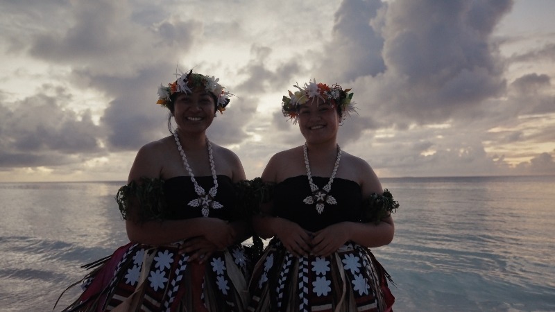 Tuvalu, Dancers, Shore, Traditional Clothes by Josh Guvi – Stock ...