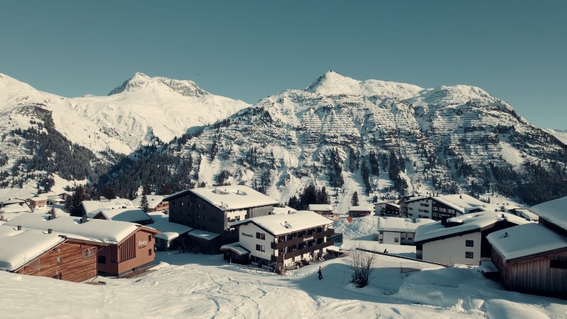 Lech Am Arlberg, Ski Resort, Village, Mountains by Adrian Vidak – Stock ...