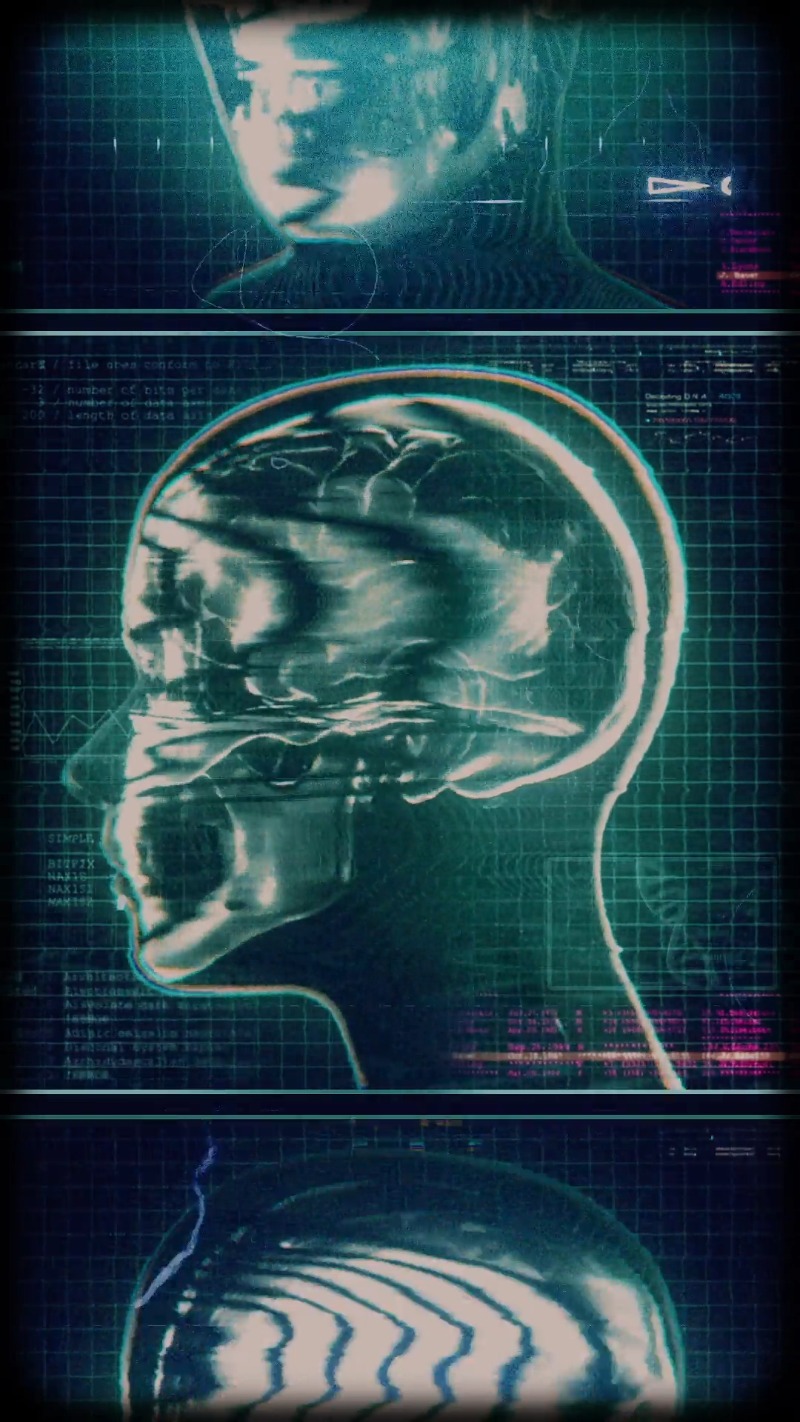 Glitch, Head, Skull, Infographic by Pixel DNA – Stock Footage | Artlist