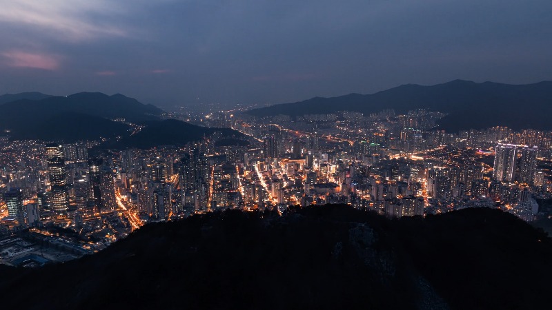 Hyperlapse, Busan, South Korea, Traffic by Reinis Kaspars – Stock ...