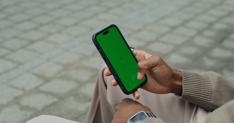 Cityscape, Man, Scrolling, Green Screen by M-ART production – Stock Footage | Artlist