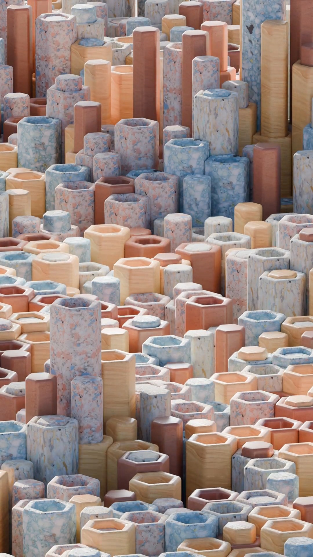 Discover hexagon-pillars, a story-driven footage | Artlist