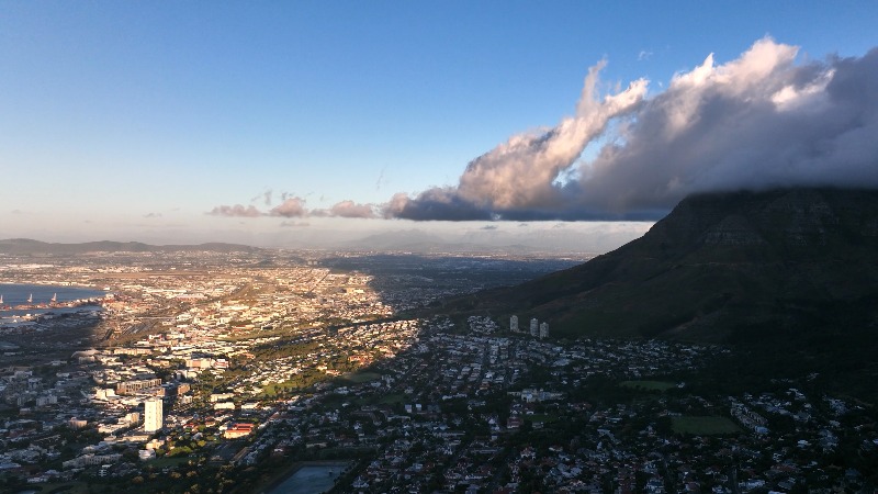 Cape Town, Cityscape, Mountains, Cliffs by Edwin Haighton – Stock ...