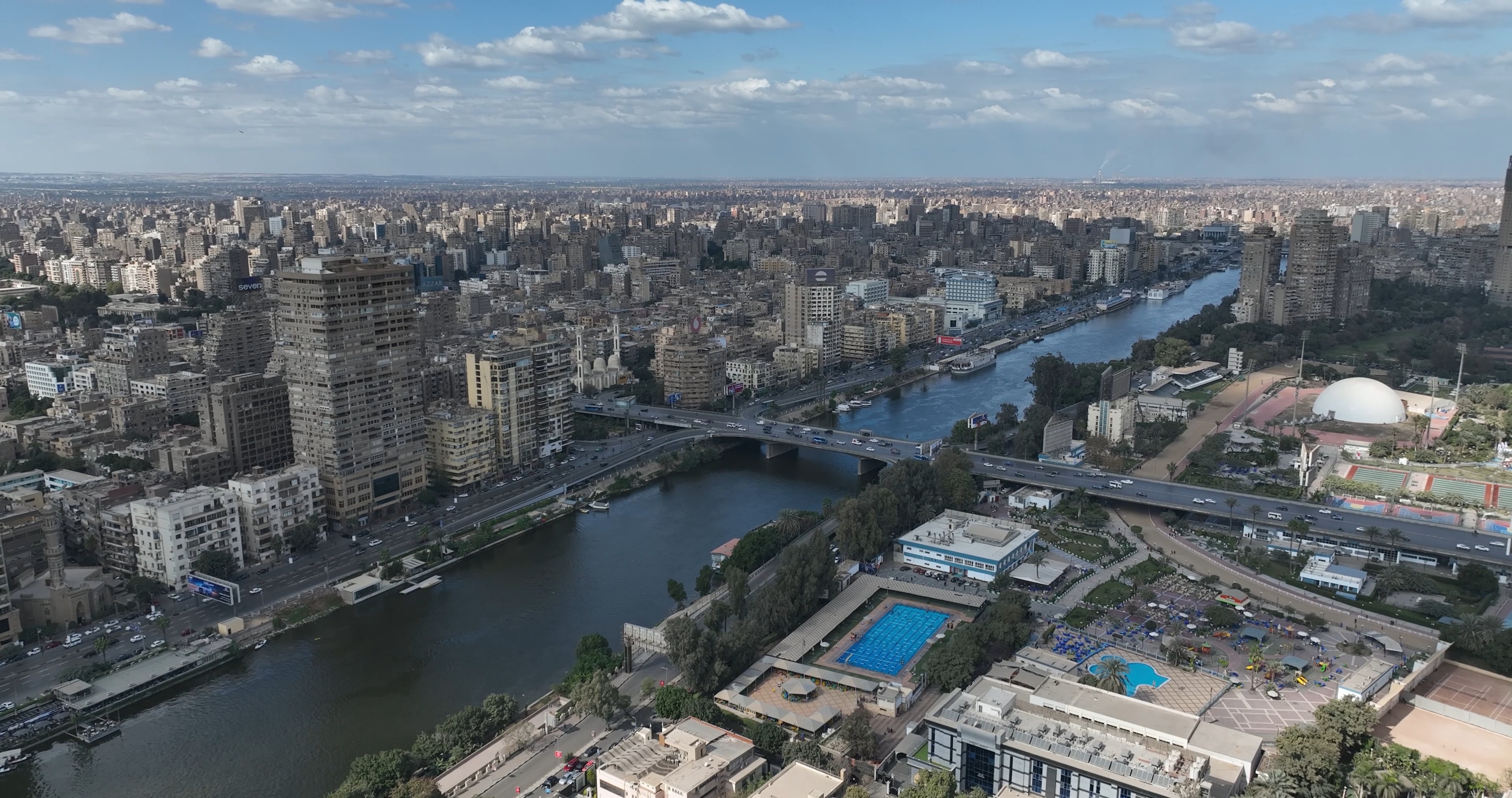 Discover cairo-skyline-from-above, a story-driven footage | Artlist