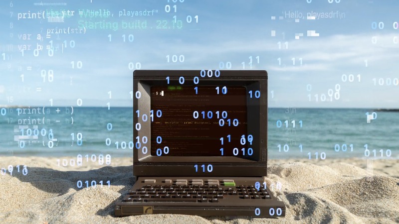 Laptop, Beach, Coding, Animation by Dubassy – Stock Footage | Artlist