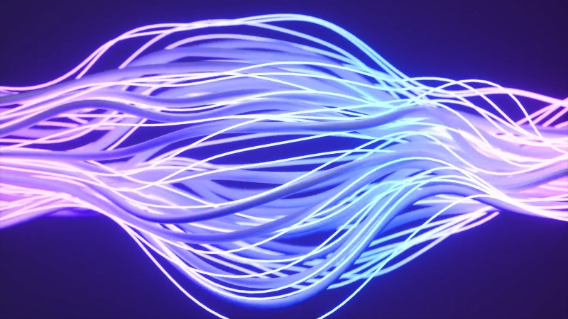 Optical Fibre, Glowing, Thread, Strands by FlashMovie – Stock Footage ...