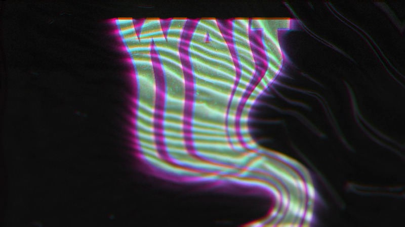 Wait, Word, Texture, Illuminated by Finn Moeller – Stock Footage | Artlist