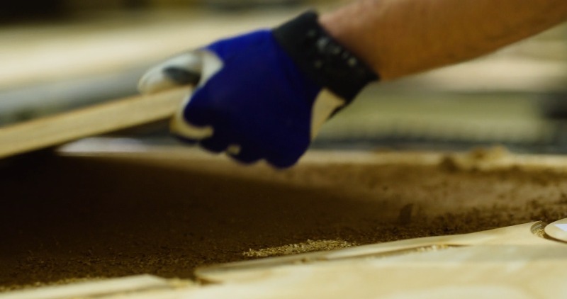 Woodworking, Wood Beams, Manufacturing, Hands by DLW – Stock Footage ...