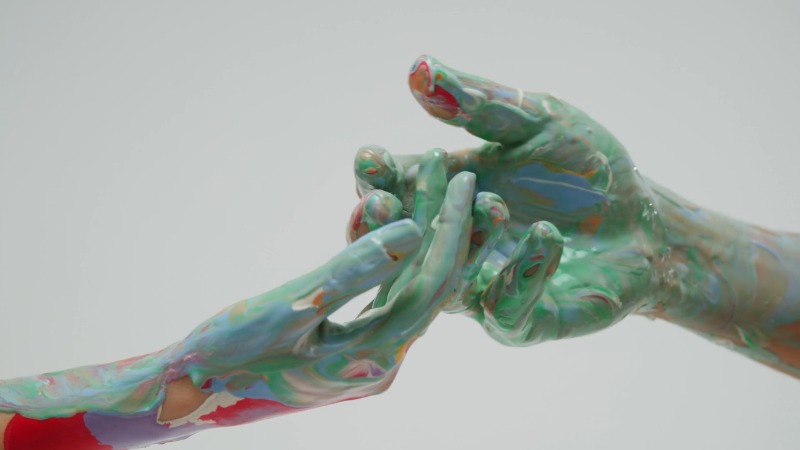 Fashion, Paint, Body Paint, Color by Eleven Studio – Stock Footage ...